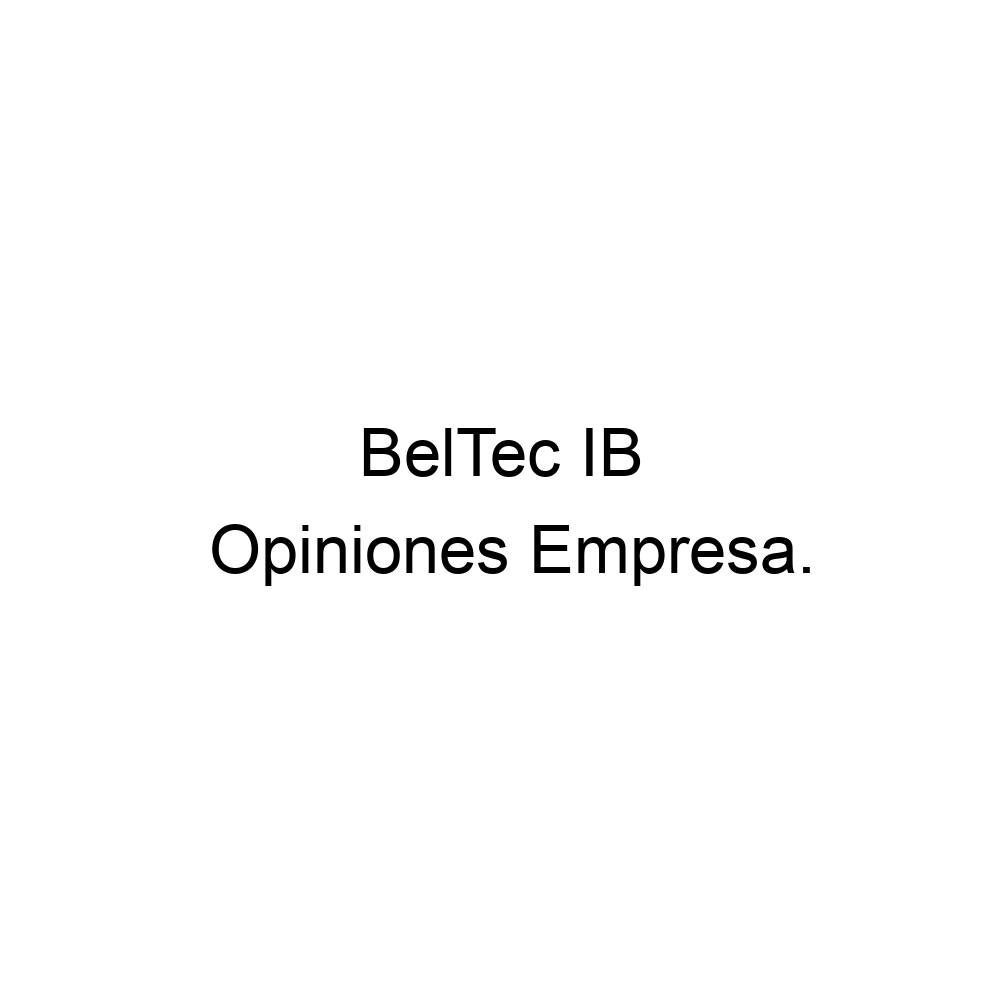 Opiniones BelTec IB,